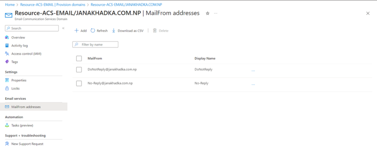 Complete Guide: Setting Up and Sending Emails with Azure Email ...