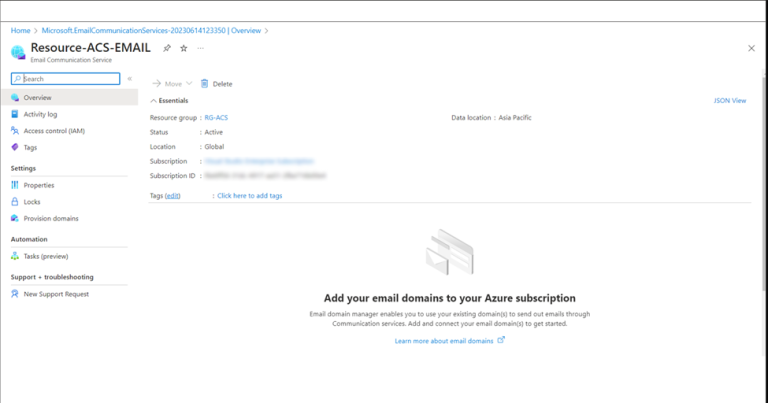 Complete Guide: Setting Up and Sending Emails with Azure Email Communication Services – JANAK KHADKA