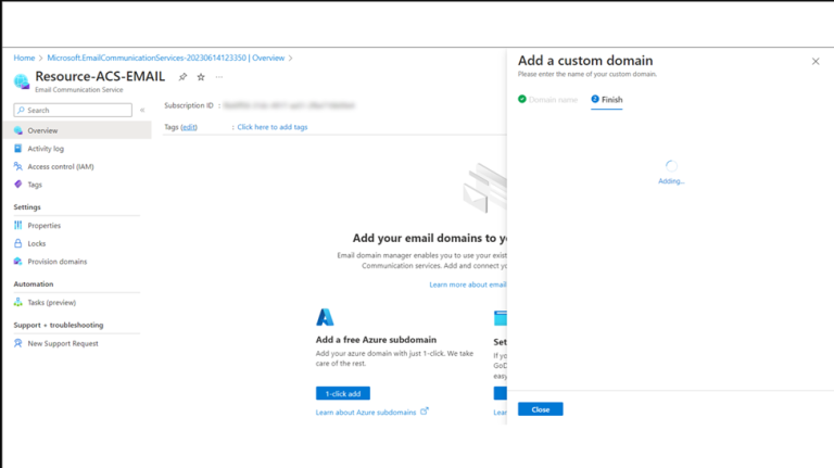 Complete Guide: Setting Up and Sending Emails with Azure Email ...